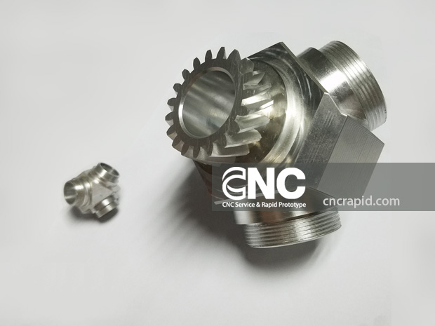Custom Manifold Adapter CNC Machining Services by CNC Rapid