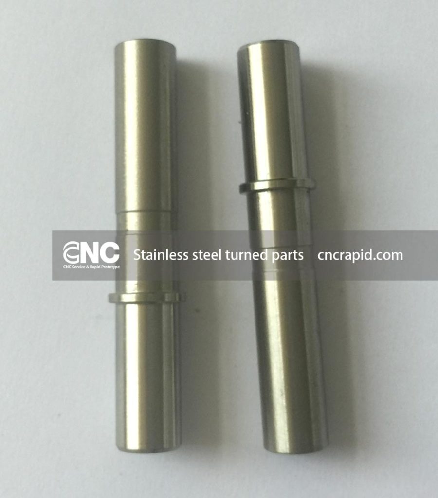 Stainless steel turned parts, CNC machining services - cncrapid.com