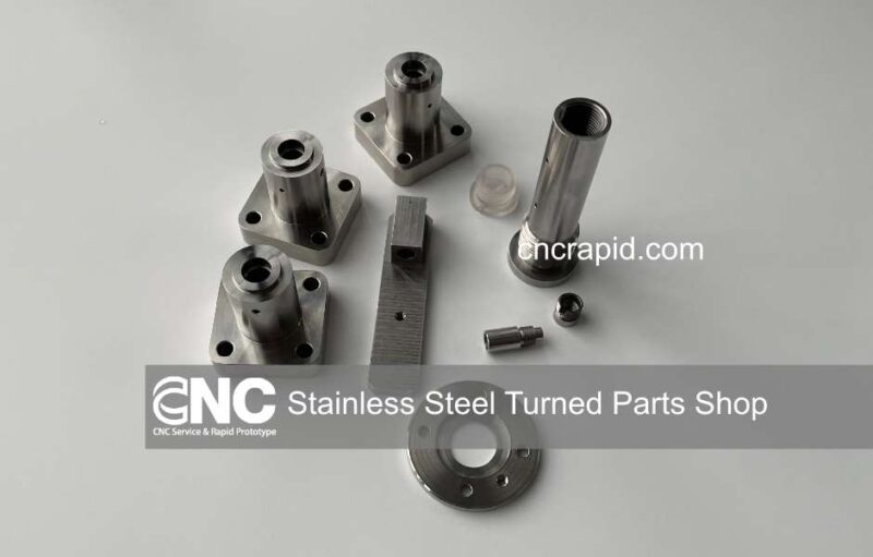 Stainless Steel Turned Parts Shop - DFM Rapid - cncrapid.com
