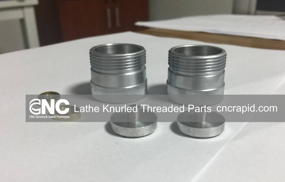 CNC Rapid: Custom CNC Lathe Knurled Threaded Parts