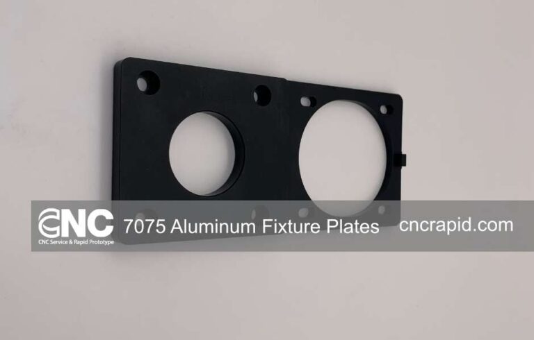 Custom CNC Machined 7075 Aluminum Fixture Plates